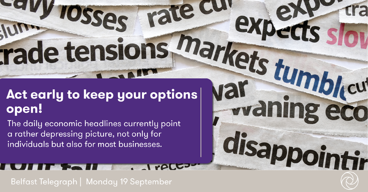 Act early to keep your options open! | Grant Thornton
